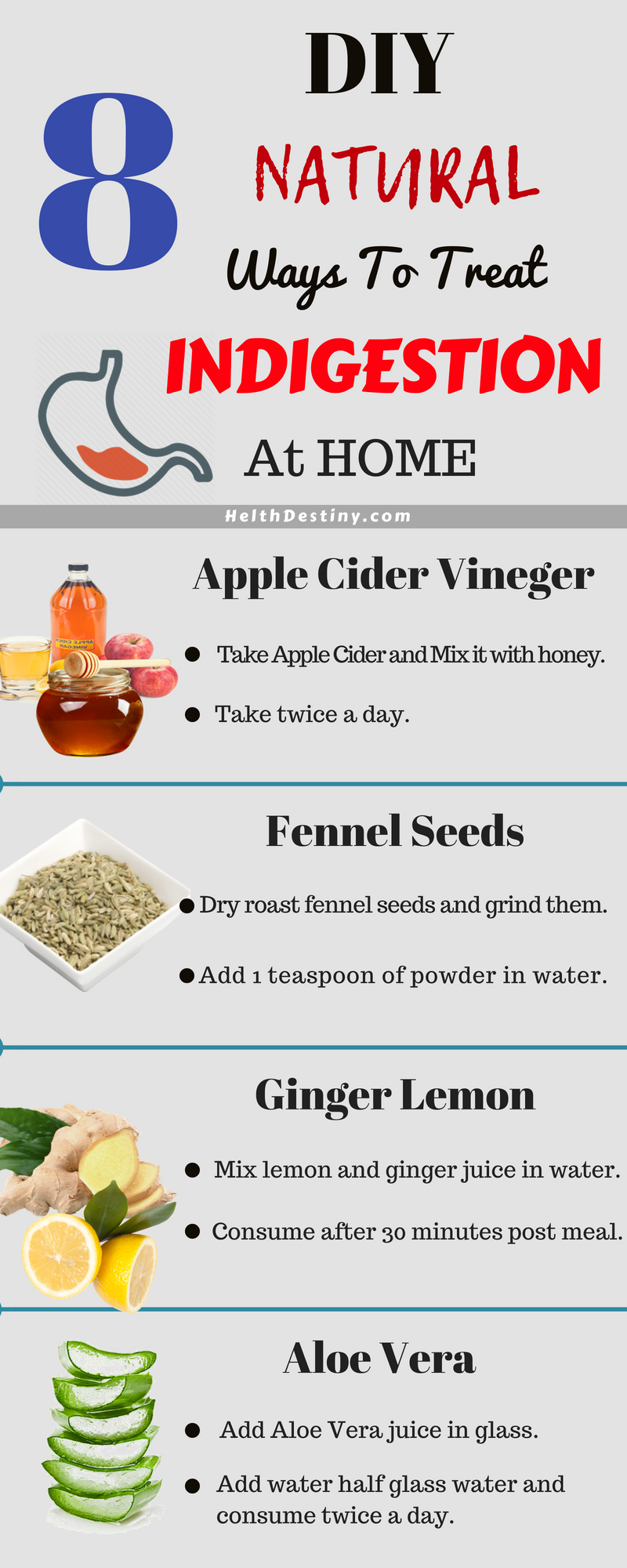 Indigestion/Acidity 8 Natural Ways to Treat at Home |HelthDestiny
